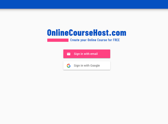 OnlineCourseHost.com - Easy to Use Online Course Plaform